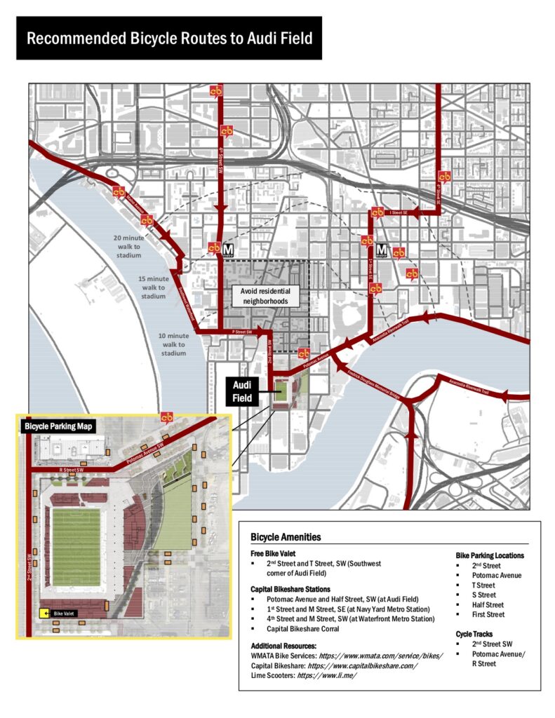 Getting To Audi Field | Transportation | Buzzard Point | D.C.
