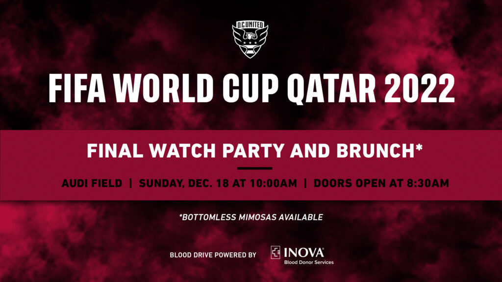 2022 FIFA World Cup Watch Party! - Audi Field
